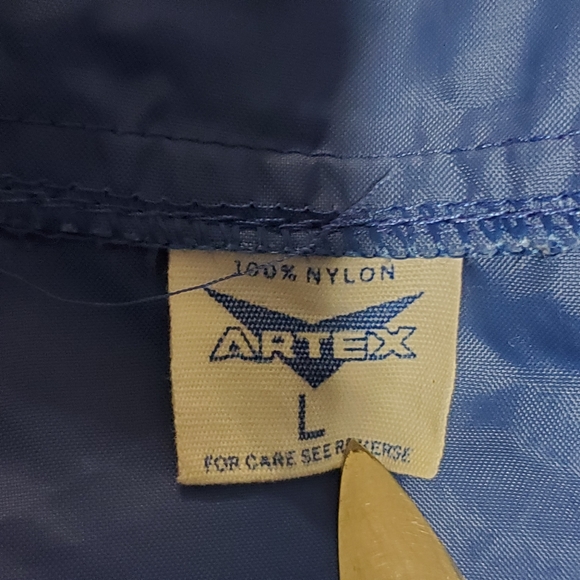 Artex | Jackets & Coats | Vintage 7s Navy Blue Windbreaker Jacket ...